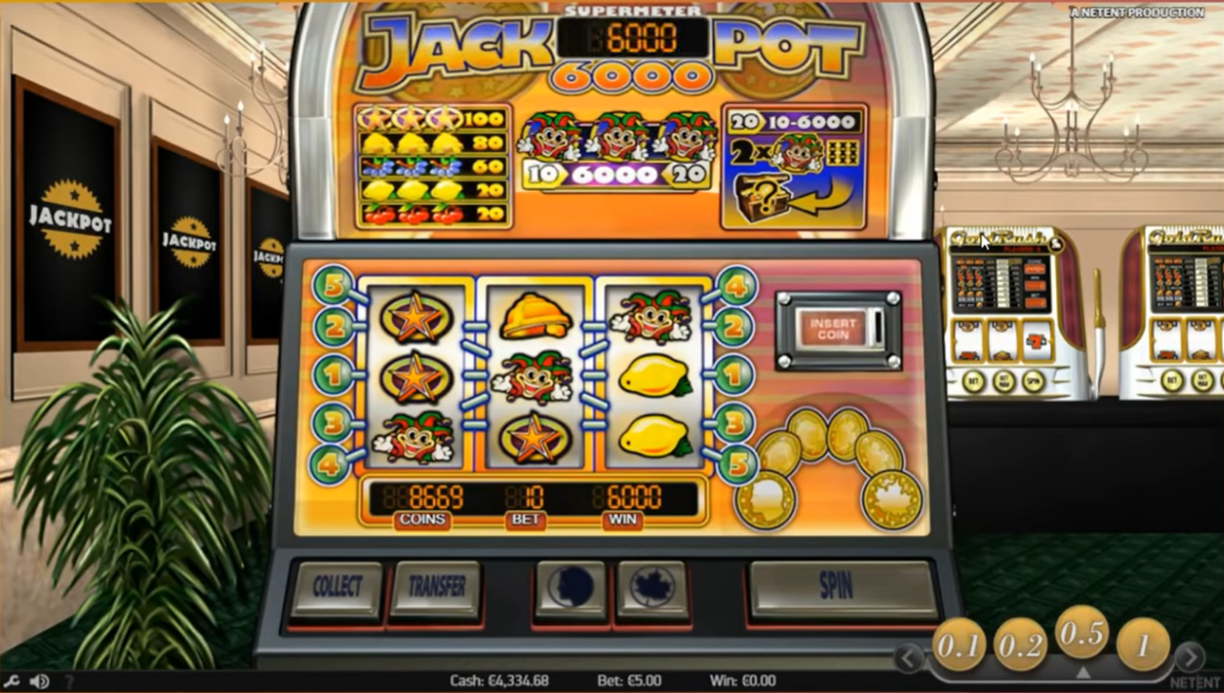 Jackpot 6000 gameplay, features, and other crucial details - Сasinoisland